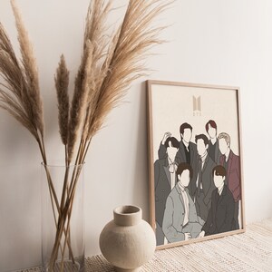 BTS TIME Poster BTS Time Magazine Bts Merch Bts Gift Bts - Etsy