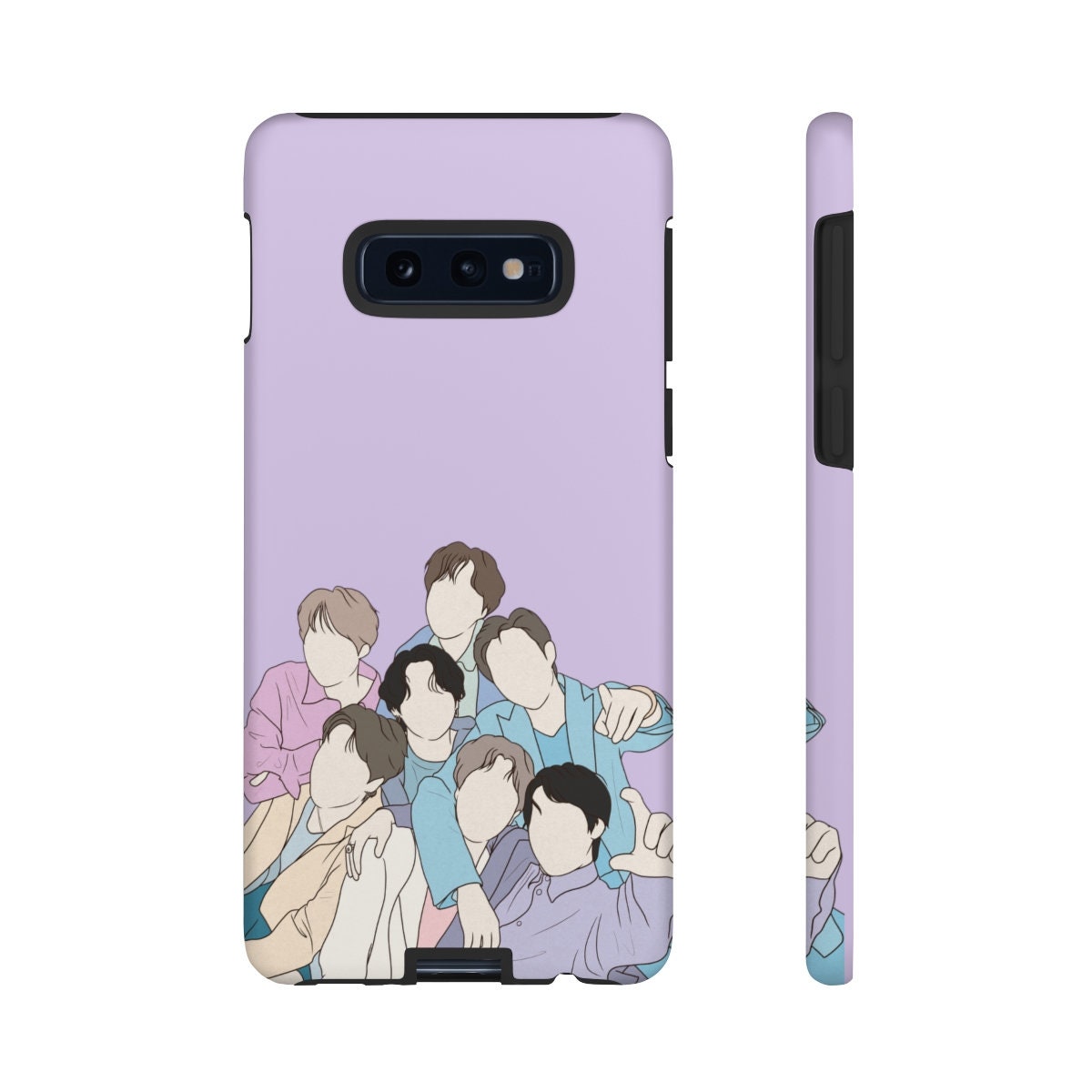 BTS Borahae Phone Case, Purple Ver. BTS Tough Cases, Kpop Bts, Bts Gift ...