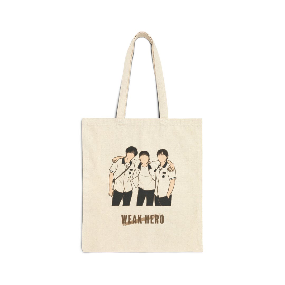 Weak Hero Class 1 Tote Bag, Weak Hero Tote, Weak Hero Merch, Kdrama ...