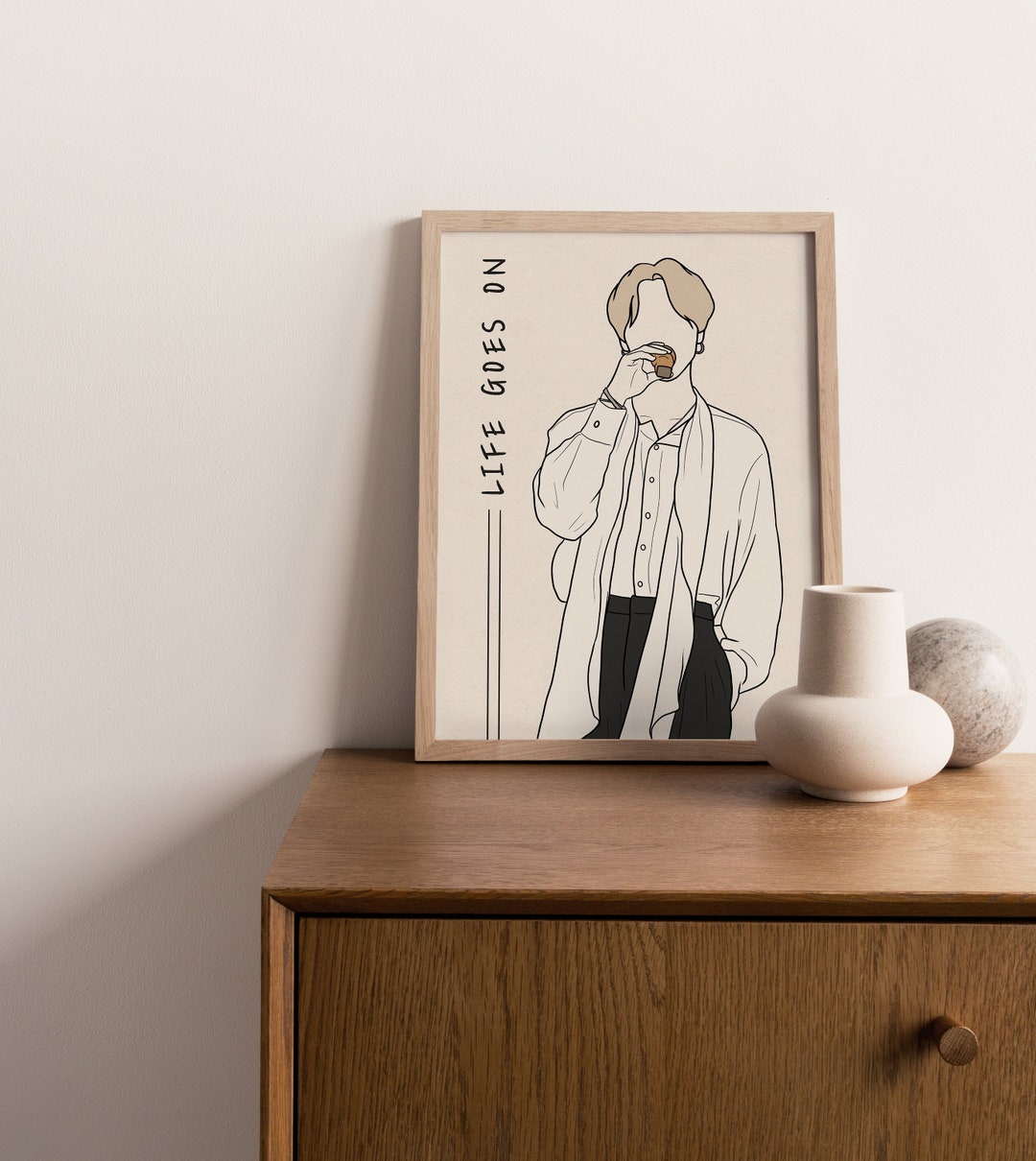 Kpop Jimin, Life Goes on Poster, Kpop Wall Art, BE Poster, Kpop, Kpop ...