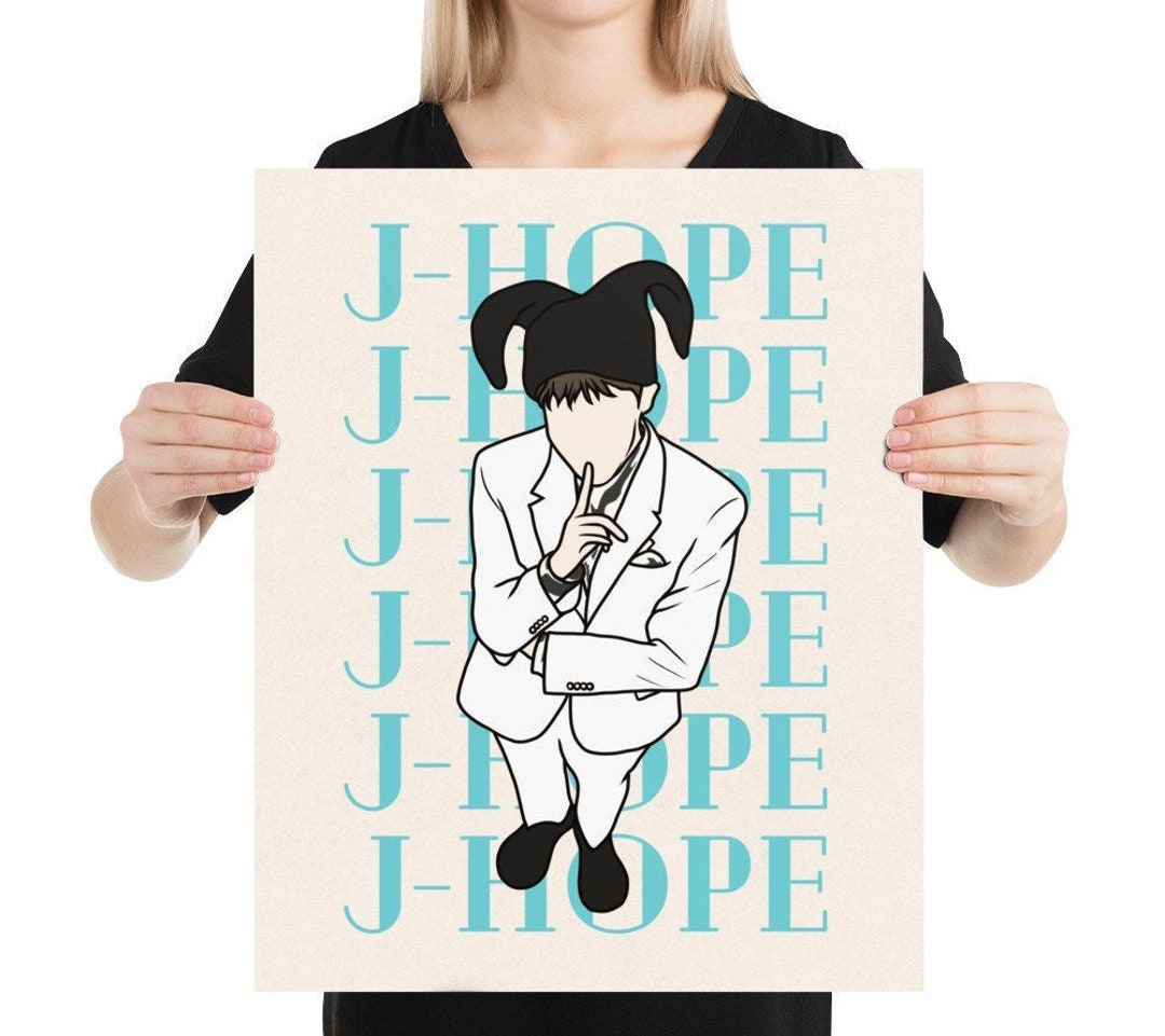 BTS J-hope J-hope Poster BTS J-hope Poster Bts Room Decor - Etsy