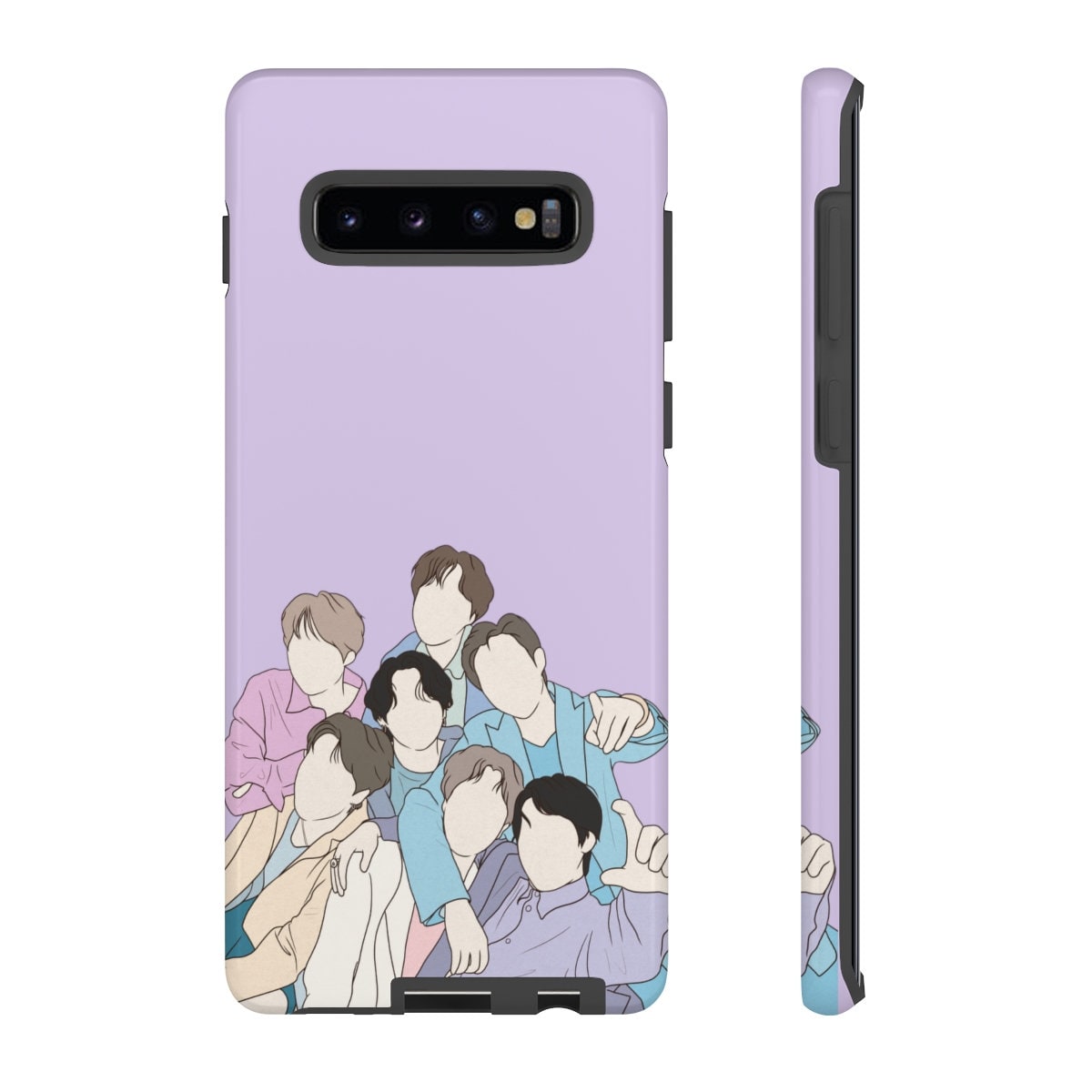 BTS Borahae Phone Case, Purple Ver. BTS Tough Cases, Kpop Bts, Bts Gift ...