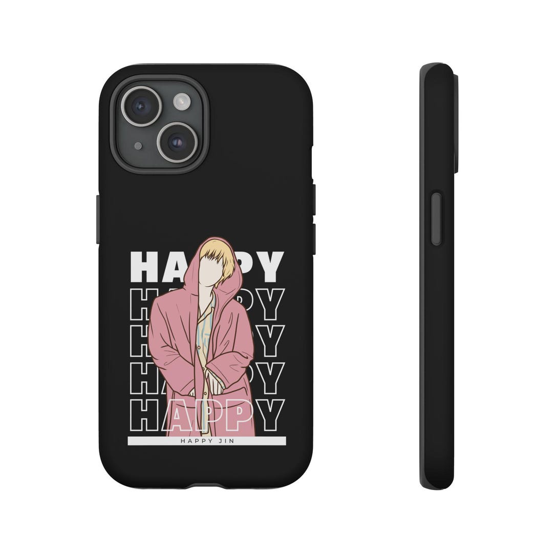 Jin Phonecase, Jin Happy, Jin Happy Phone Case, Kpop Jin, Kpop Phone ...