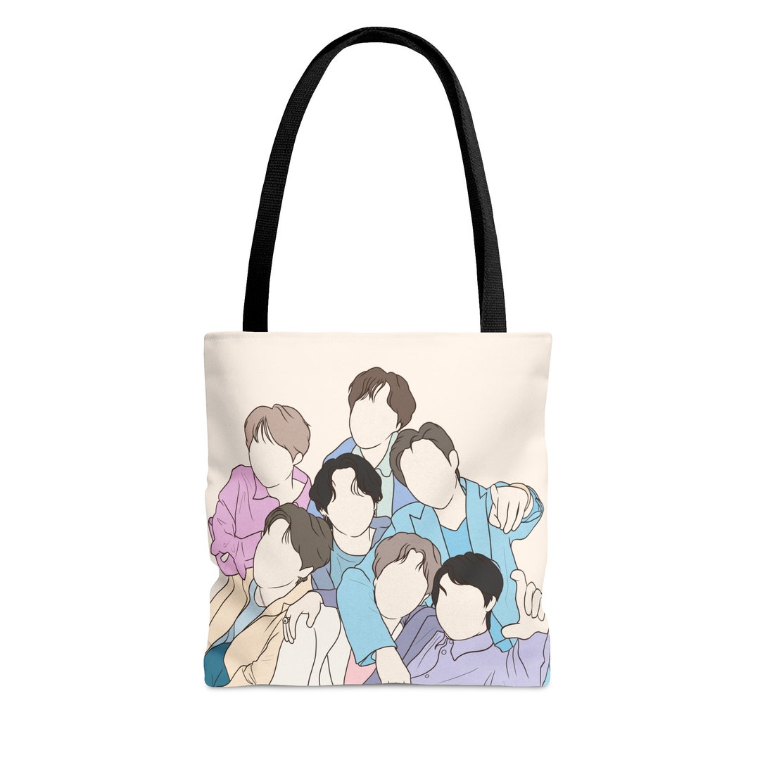 Kpop Borahae Bag, Kpop Tote Bag, Kpop Tote Bag, I Purple You Bag, Kpop ...
