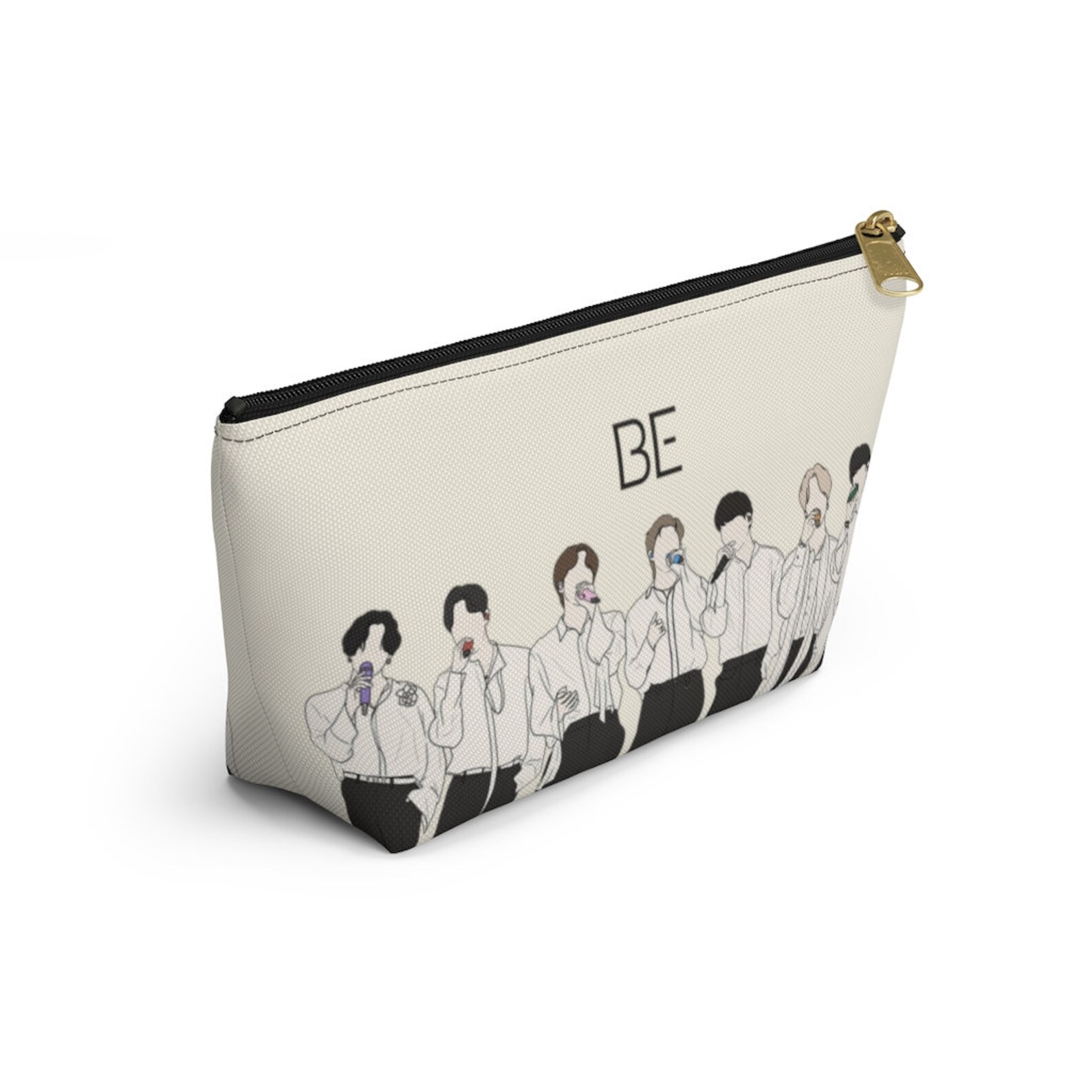 BTS Accessory Pouch w T-bottom Bts Merch Bts Gift Bts Art | Etsy
