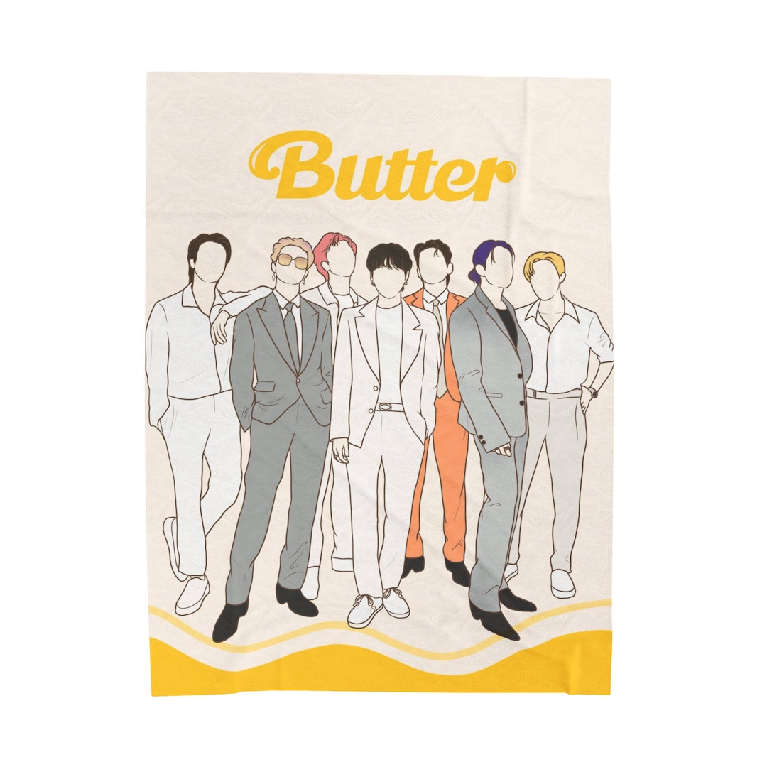Butter Blanket, Kpop Blanket, Kpop Merch, Kpop Home Decor, Kpop Merch ...