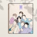 Kpop Borahae, Kpop Digital Download, Kpop Poster, Kpop Wall Art, Kpop ...
