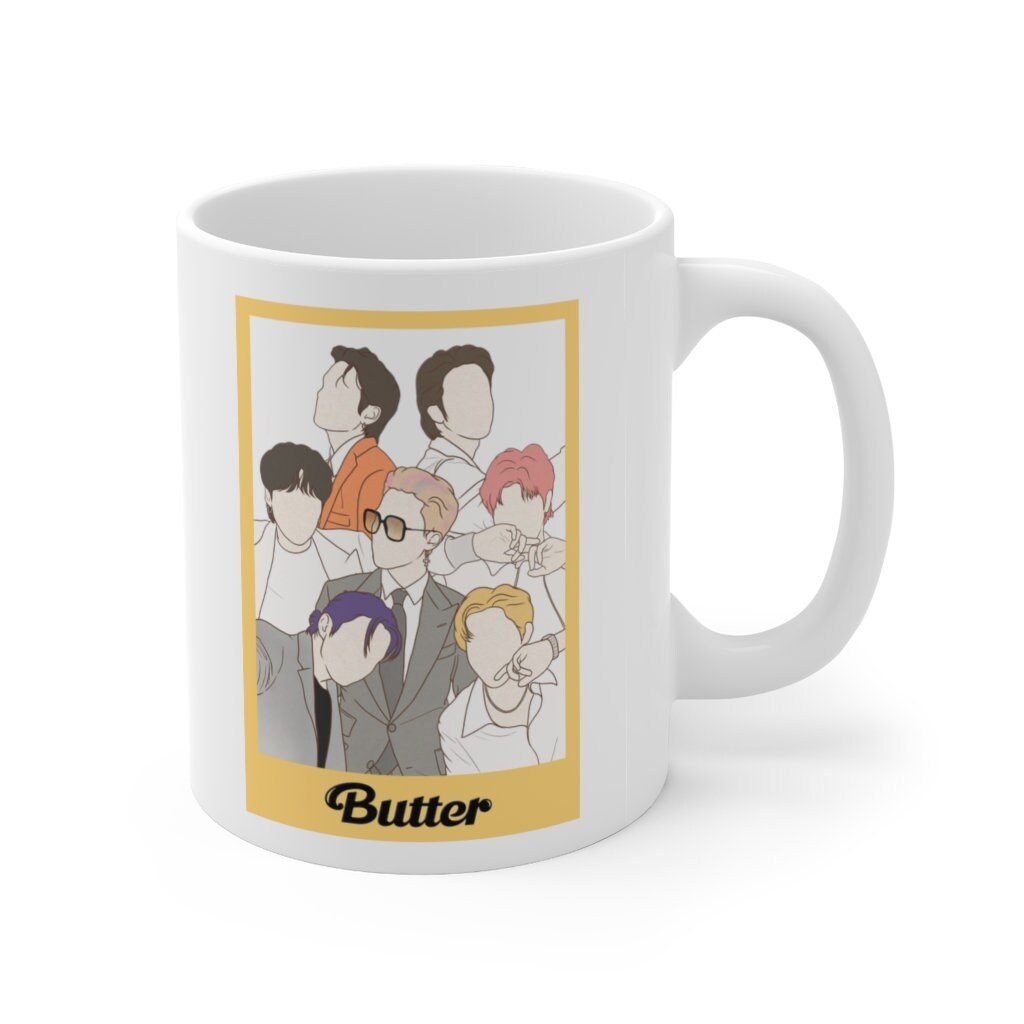 BTS Butter, Bts Butter Mug, BTS Mug, Bts Minimal Mug Designed & Sold By ...
