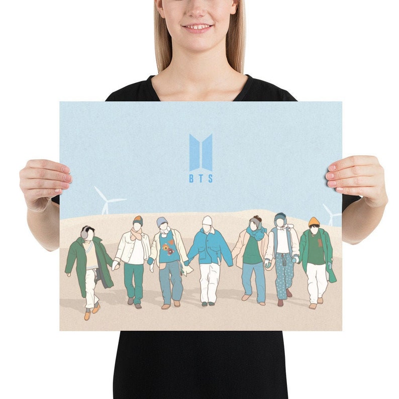 BTS Winter Package 2021 BTS Poster Bts Art Bts Illustration - Etsy