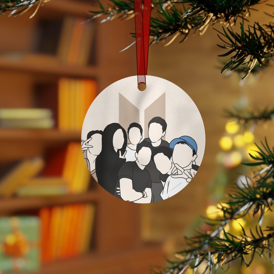 Kpop Metal Ornaments, Kpop Logo Ornaments, Kpop Christmas, Kpop Holiday ...