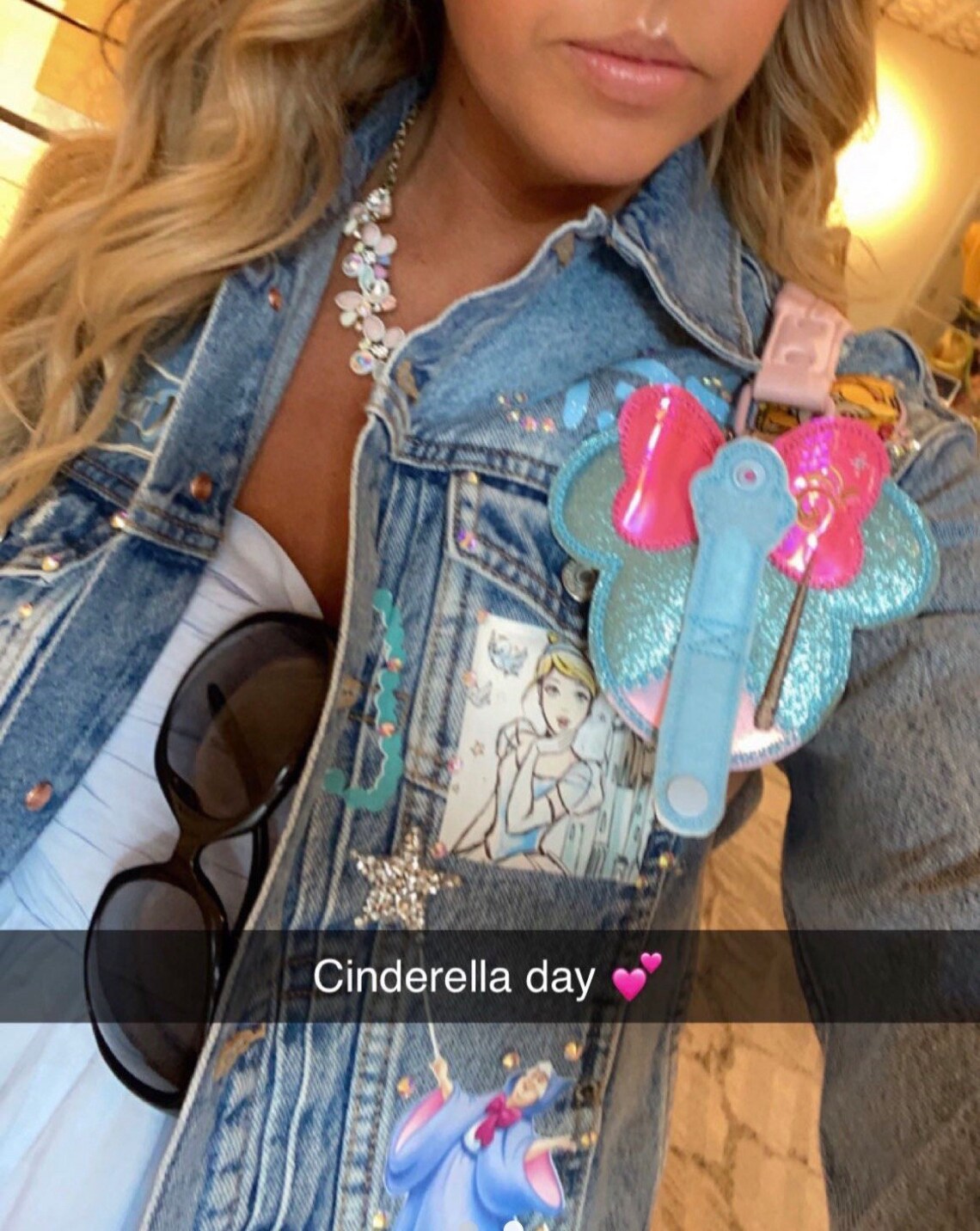 Cinderella Inspired Denim Jean Jacket - Etsy