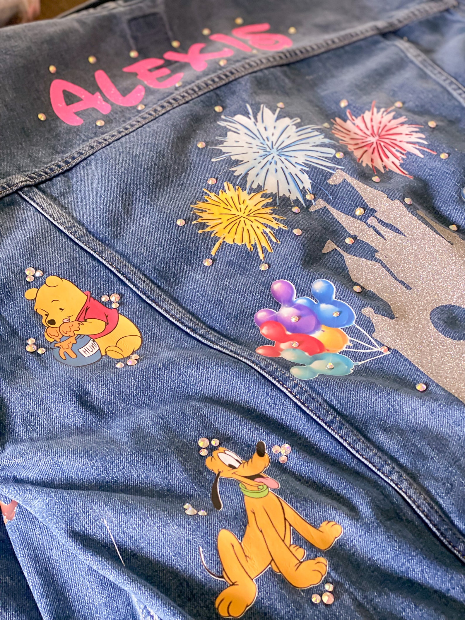 Main Street USA Inspired Denim Jacket - Etsy