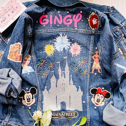 Main Street USA Inspired Denim Jacket - Etsy