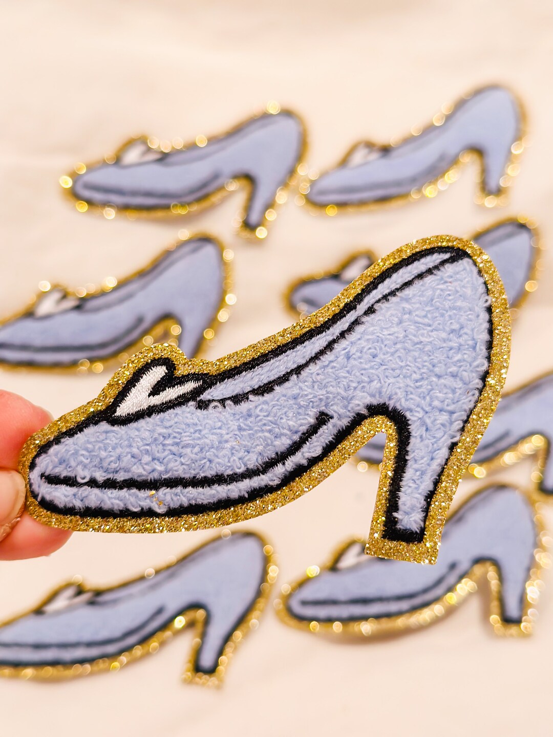 Cinderella Glass Slipper Patch - Etsy