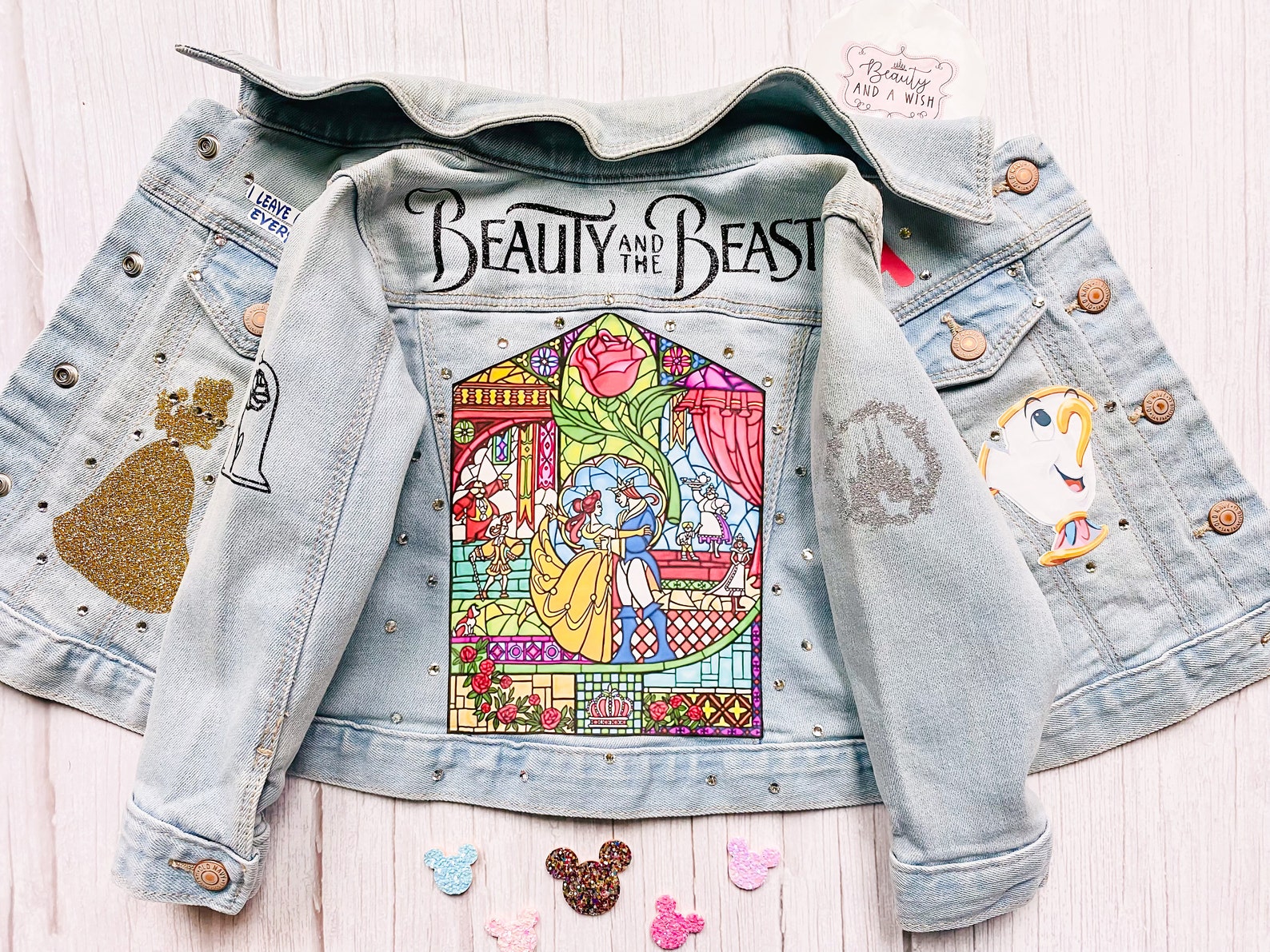 Inspired B&B Custom Denim Jacket - Etsy