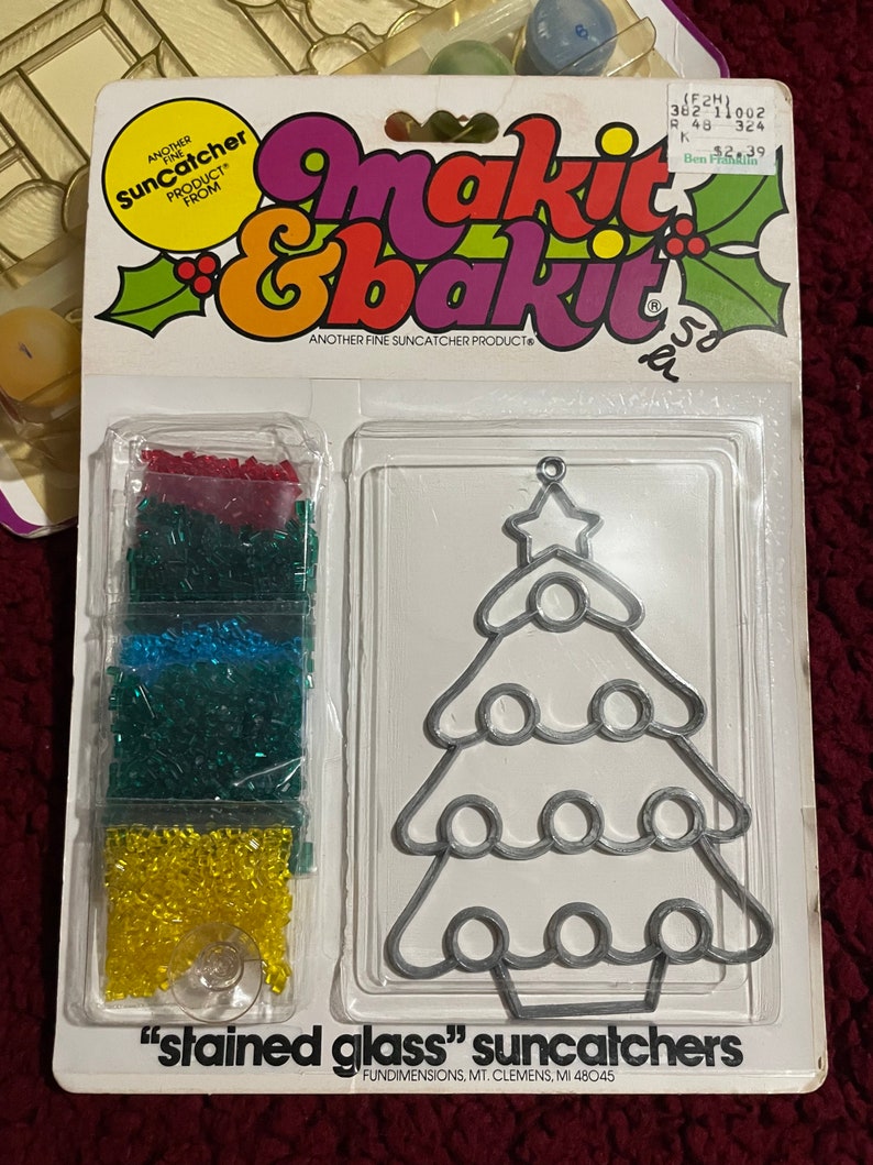 Vintage Suncatcher Kits - Etsy