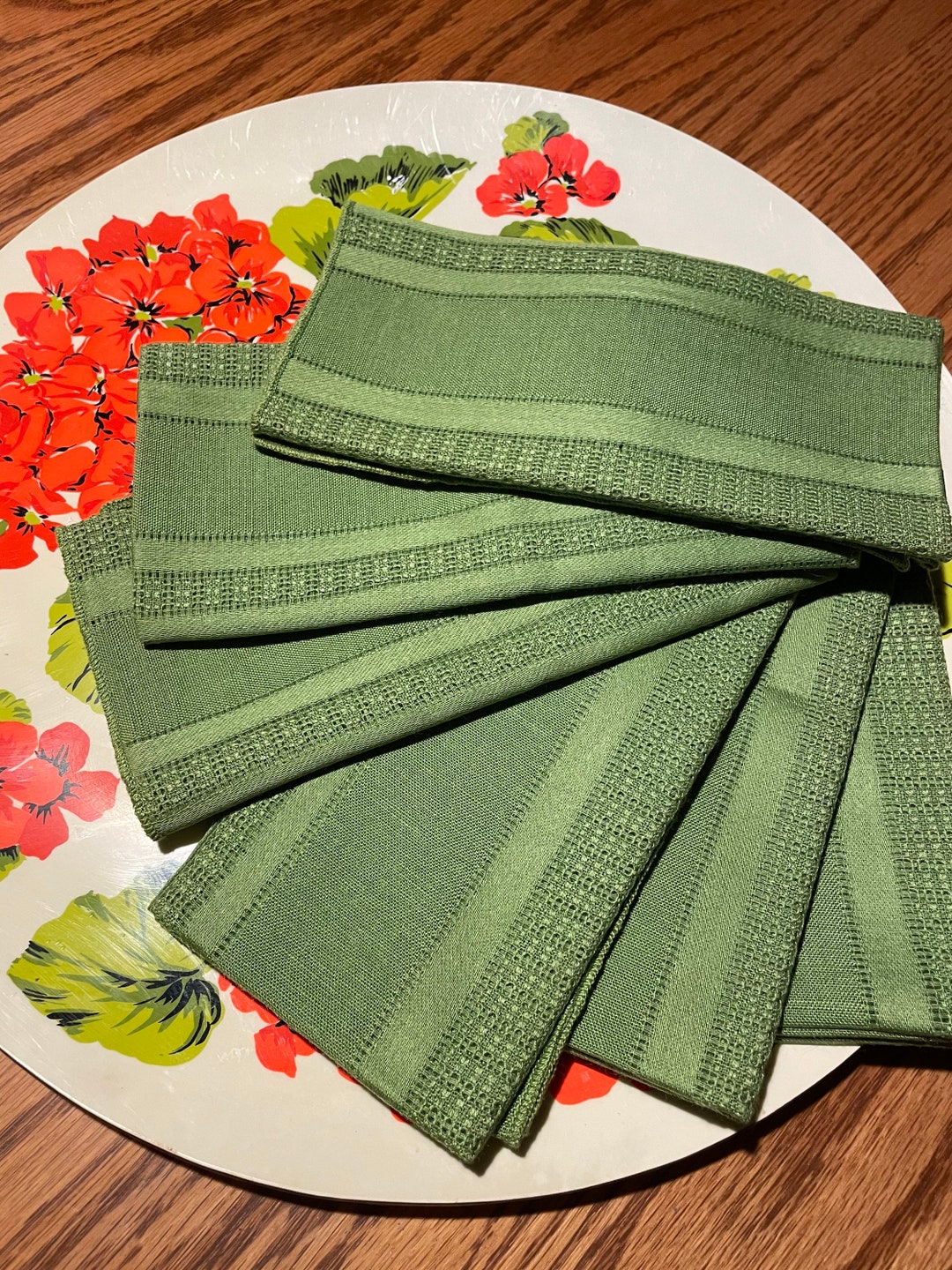 Vintage Cloth Napkins - Etsy