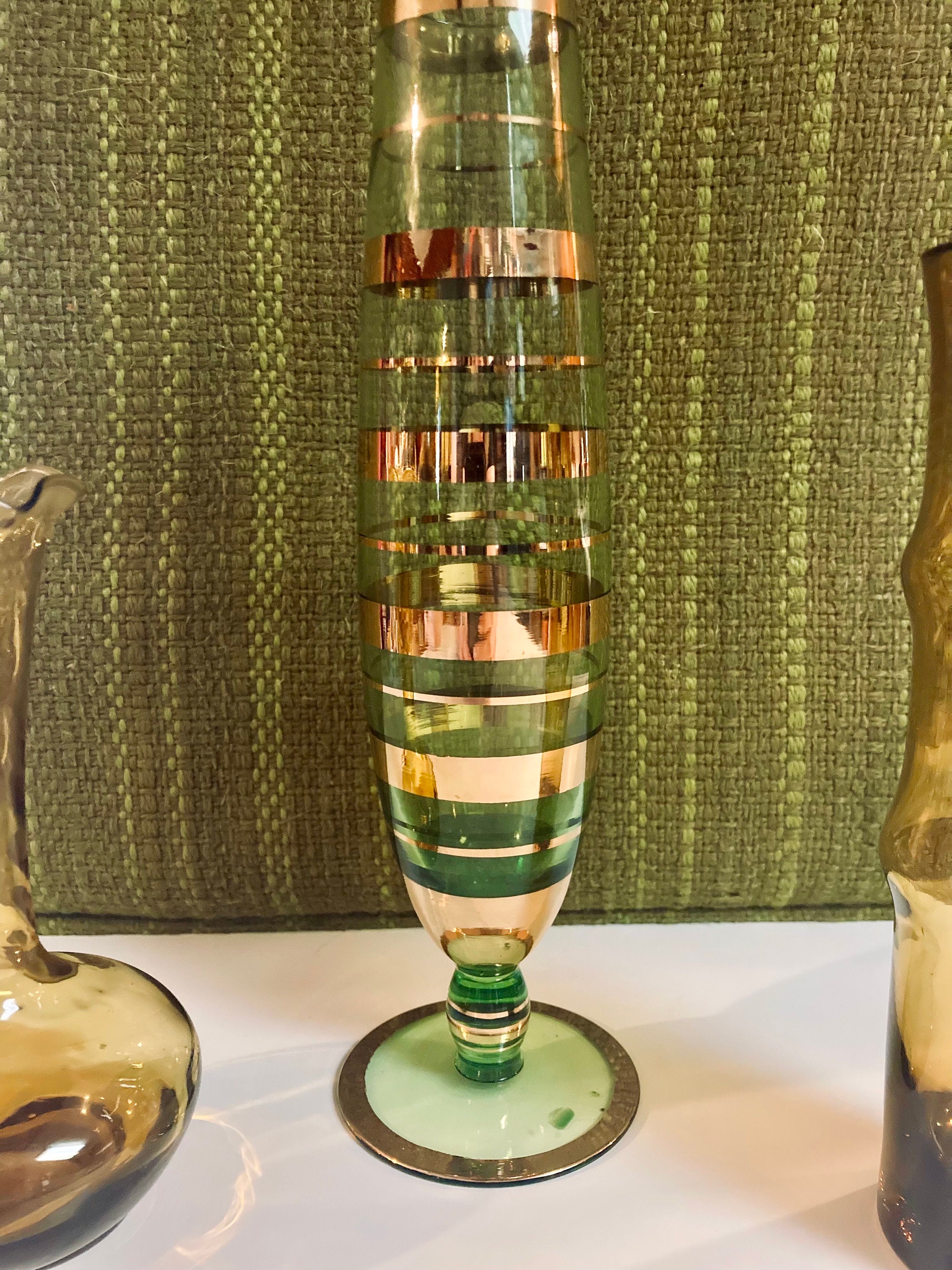 Beautiful Vintage Glass Vases. Choose Your Favorite. - Etsy