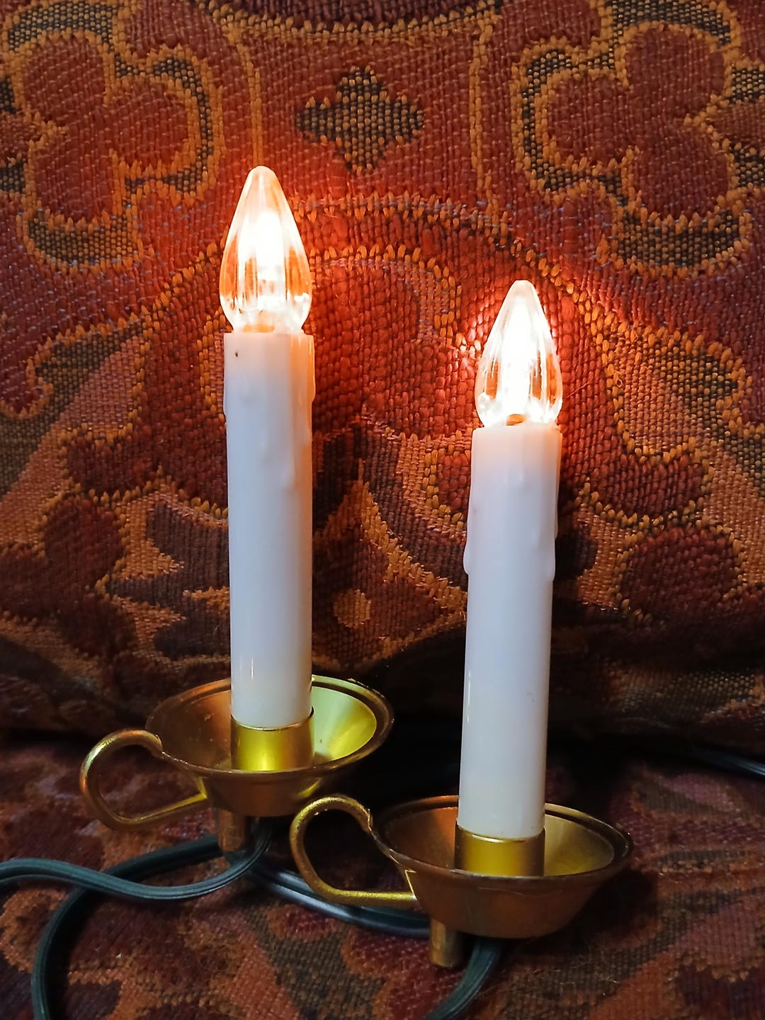 Vintage Candle String Lights. - Etsy