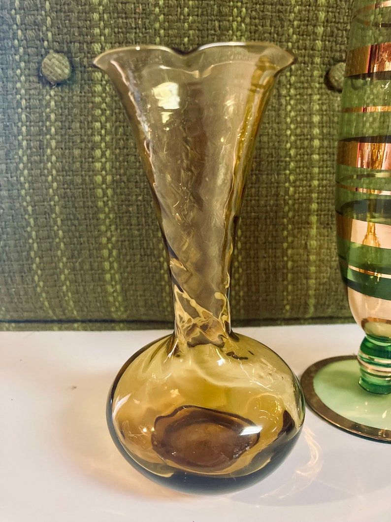 Beautiful Vintage Glass Vases. Choose Your Favorite. - Etsy