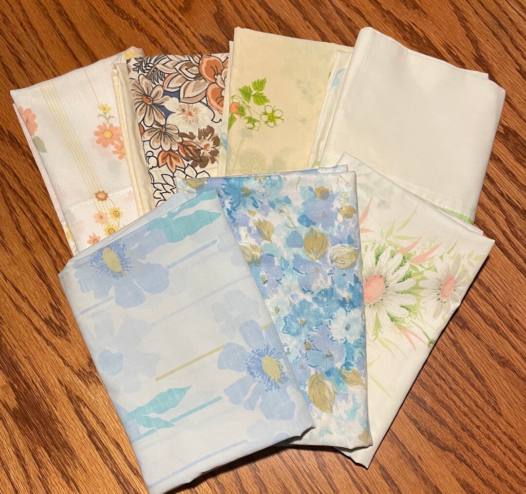 Vintage Single Pillowcases - Etsy