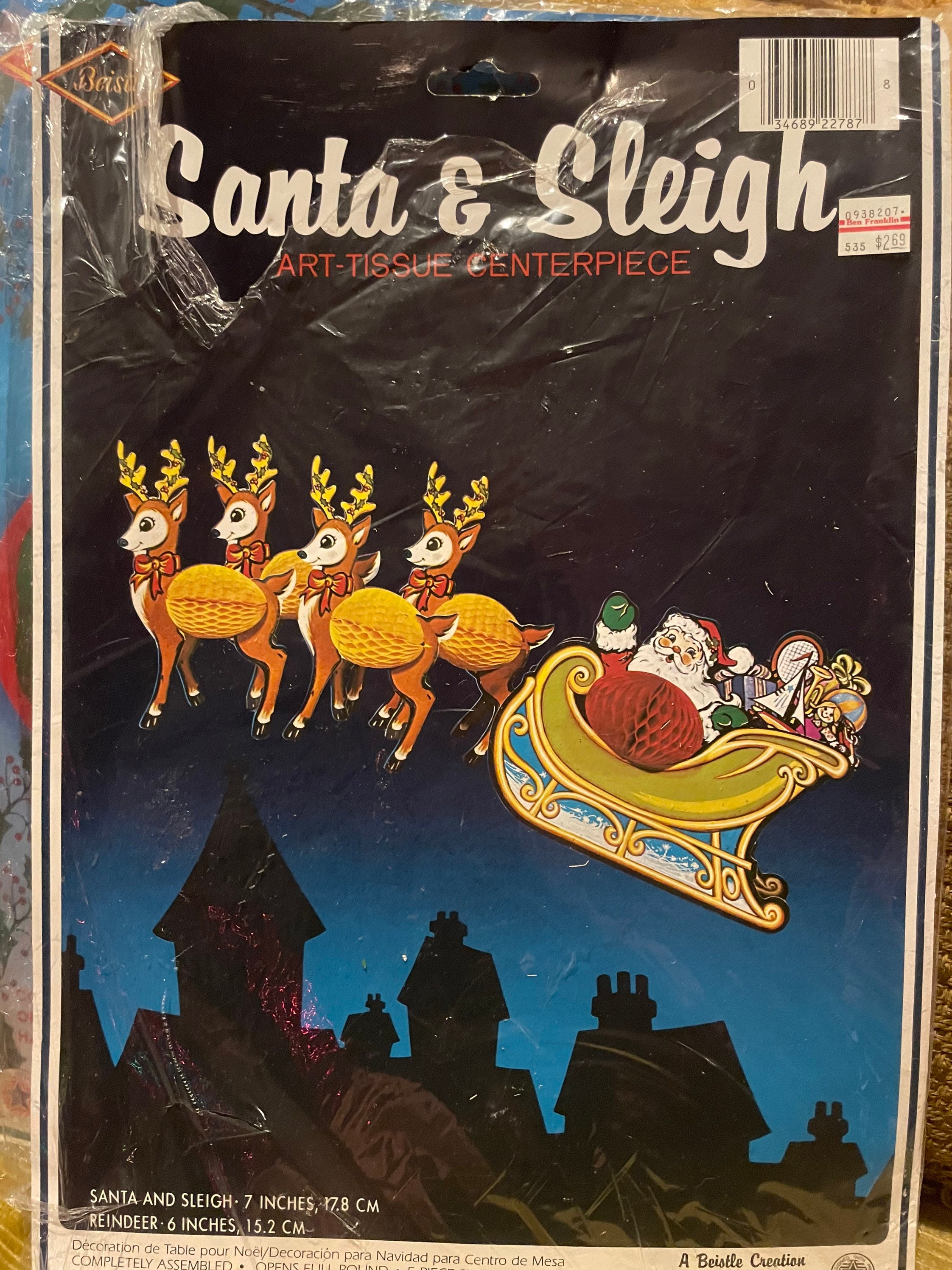 Vintage Beistle Art Tissue Decorations. Choose From 3 Different Designs ...