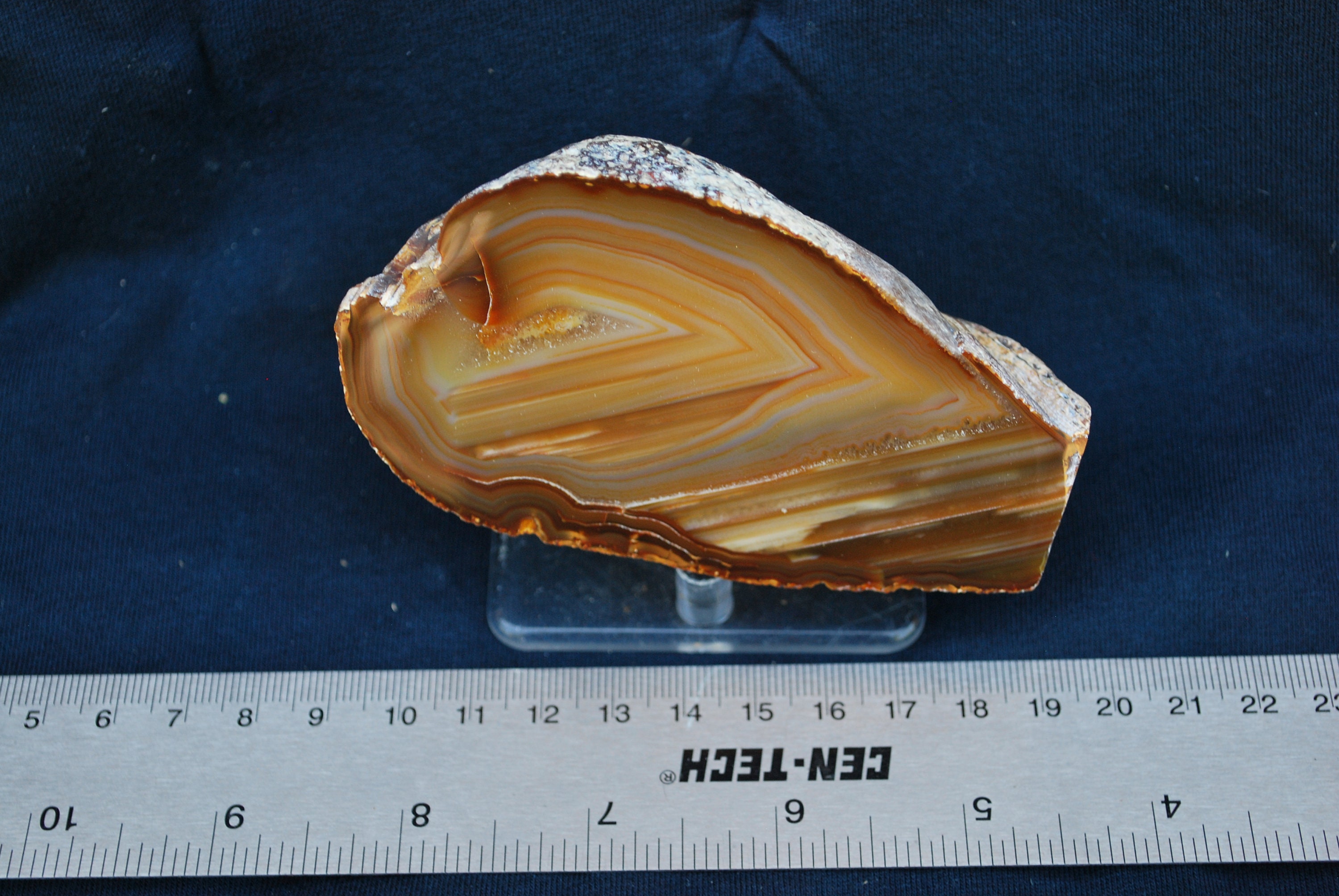 Very Fine Polished Black River Agate Display Specimen. 10cm x | Etsy