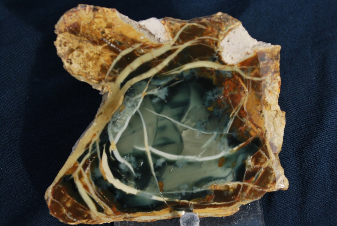 Morrisonite Jasper Polished Display Specimen. 10cm X 9cm X 6mm. - Etsy