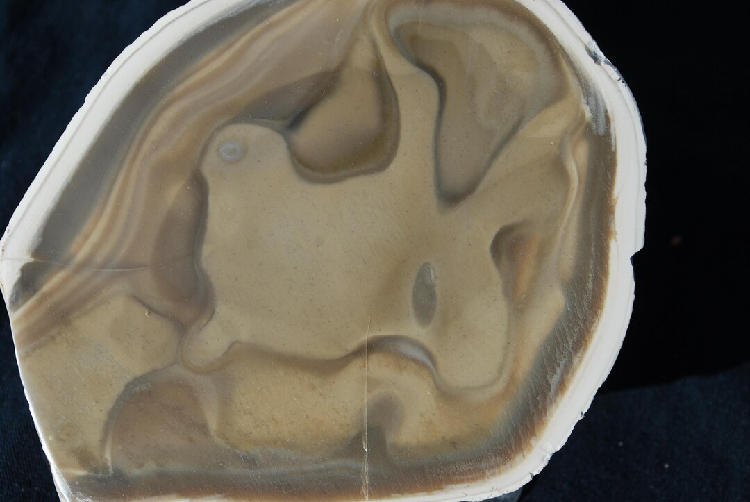 Polish Flint Polished Display Specimen. 9cm X 9cm X 3cm. - Etsy