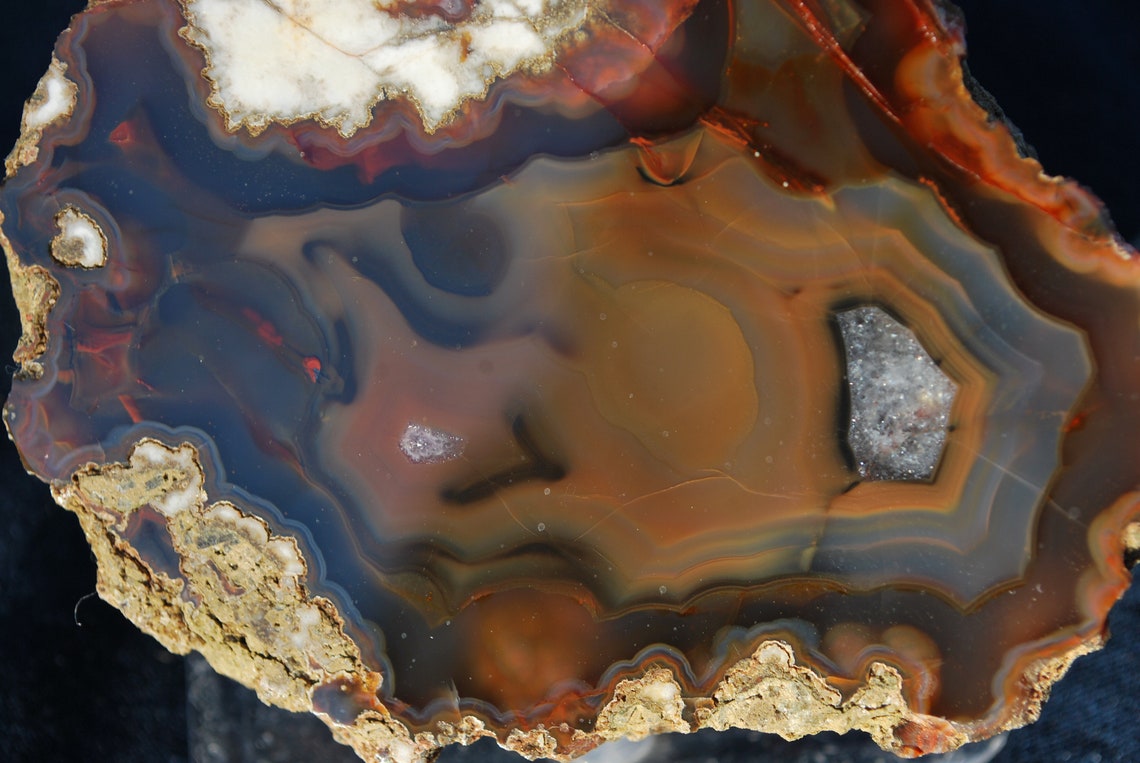 Condor Agate Polished Display Specimen. 8cm X 7cm X 3cm. - Etsy