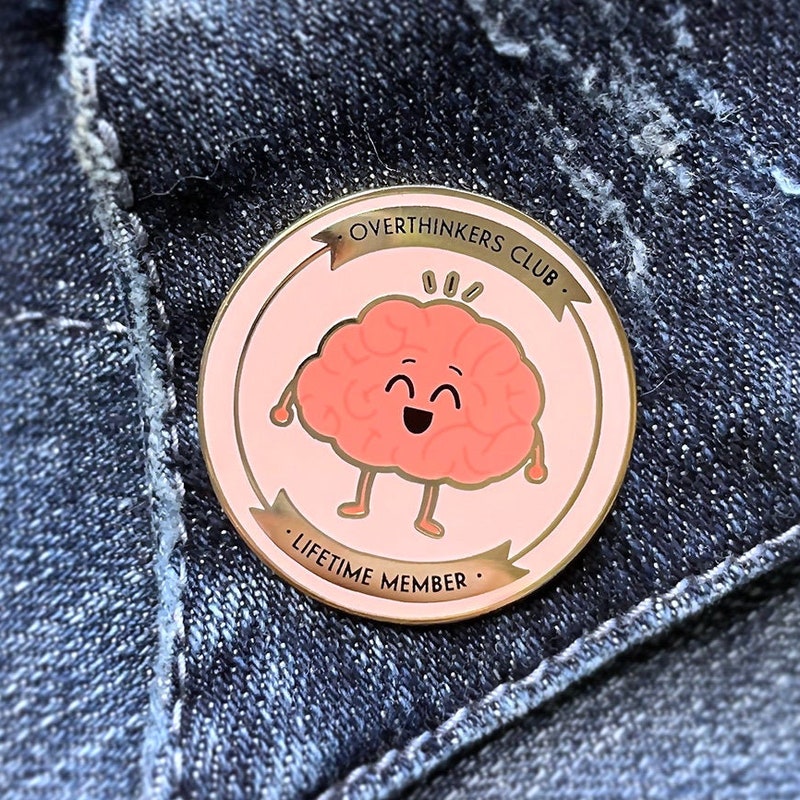 Brain Pin - Etsy