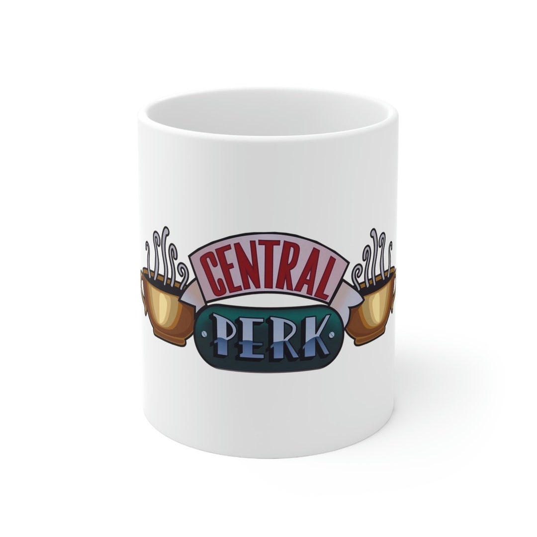 Central Perk Friends TV Show 11oz White Mug - Etsy