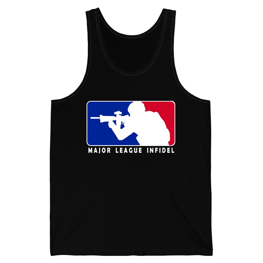 MLI Major League Infidel Logo Symbol Camiseta de tirantes negra para ...