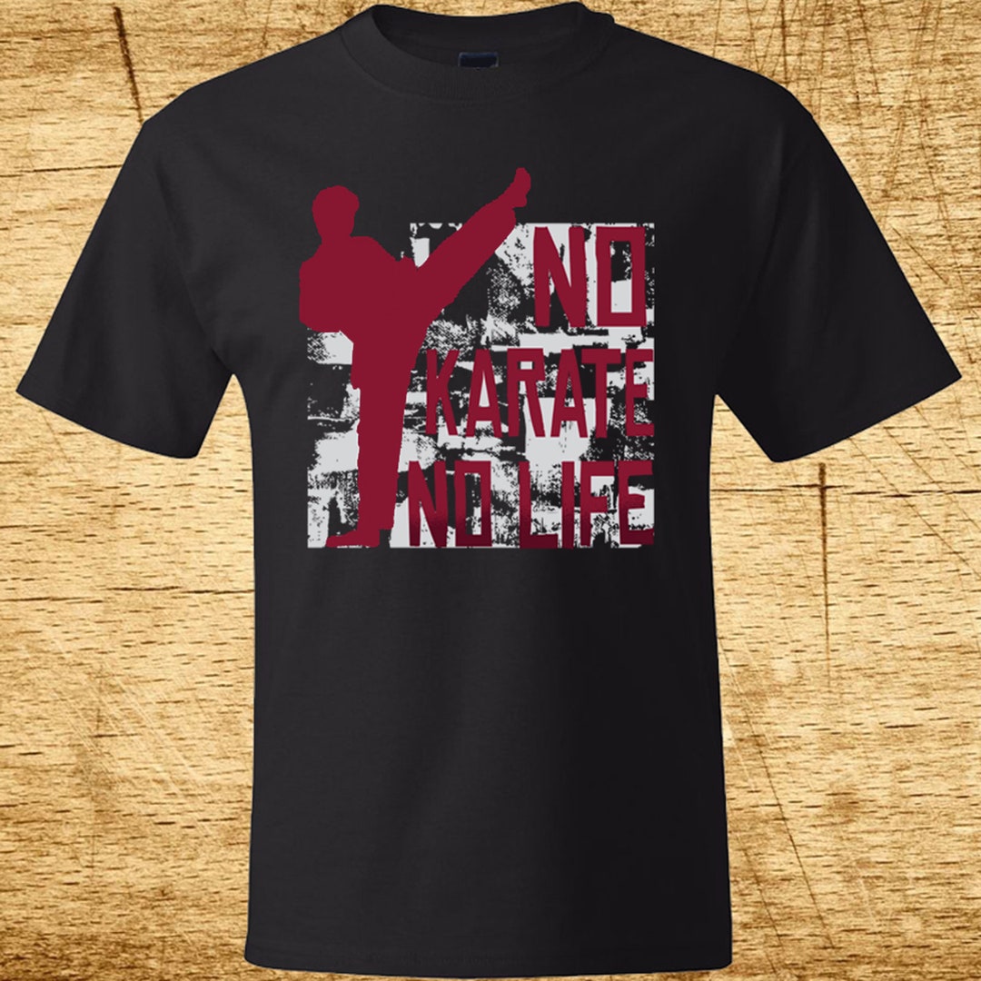 Karate Kyokushin Shotokan Quotes Slogan Men's Black T-shirt Size XL - Etsy