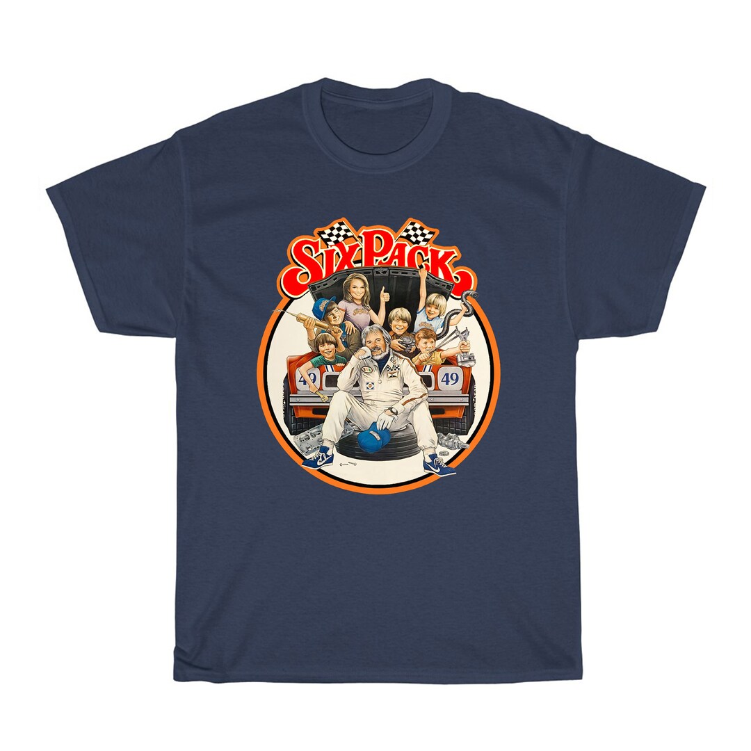 Six Pack Movie Kenny Rogers Men's Grey Navy Black T-shirt Size S to 5XL ...