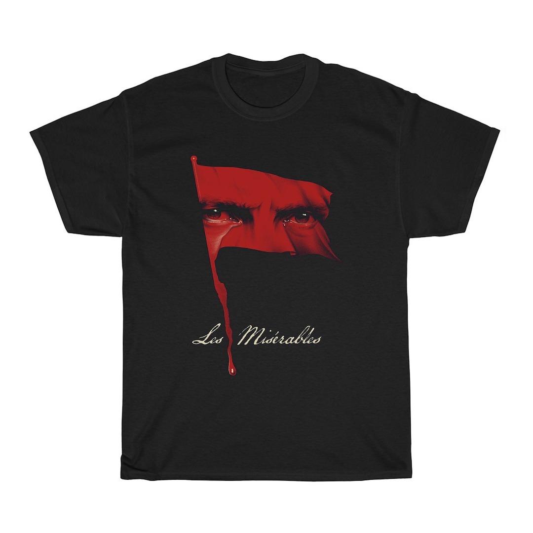 Les Miserables Musical Movie Men's Black T-shirt Size S to 5XL - Etsy