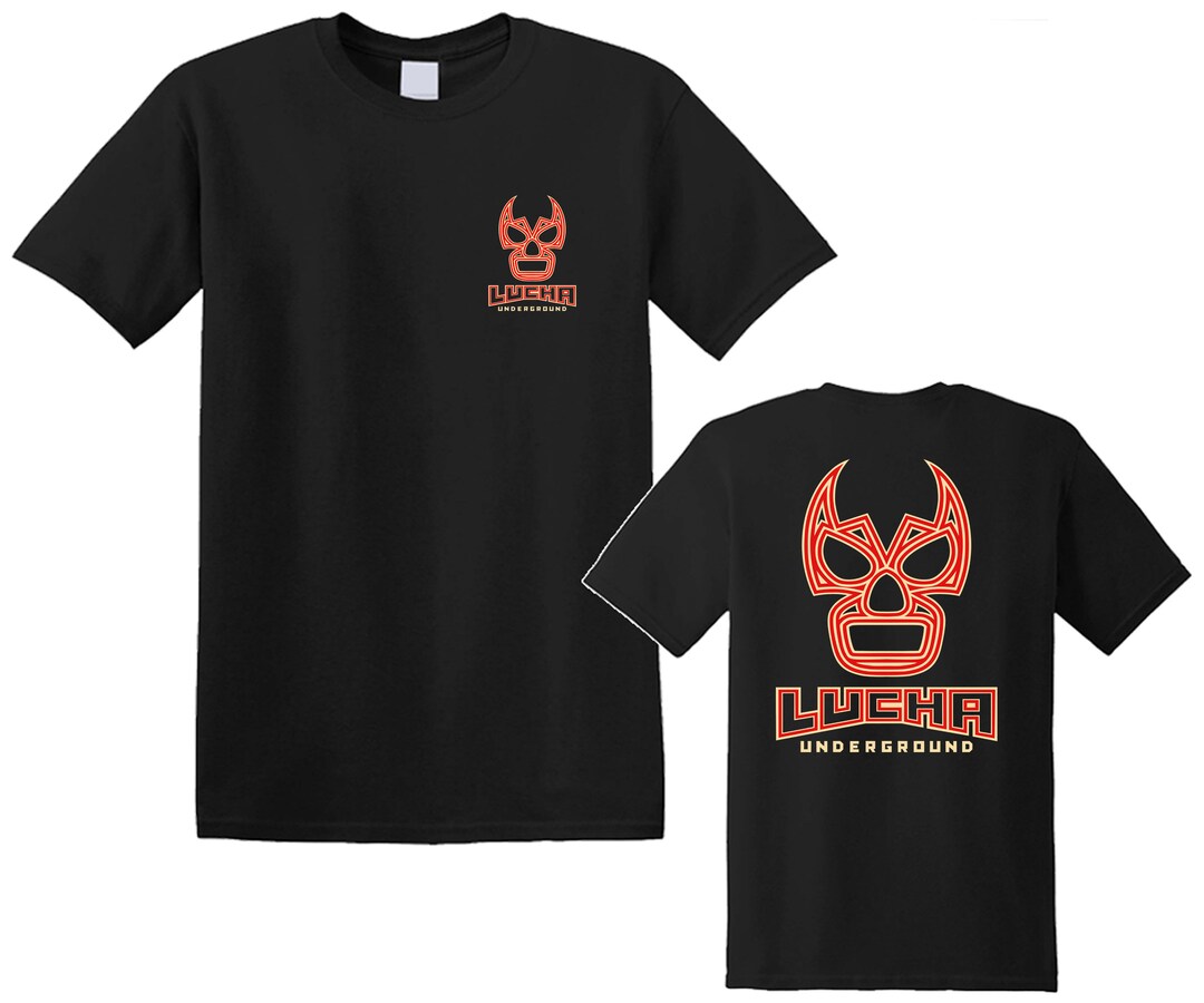 Lucha Libre Underground T-shirt: Wrestling Legend Logo - Etsy
