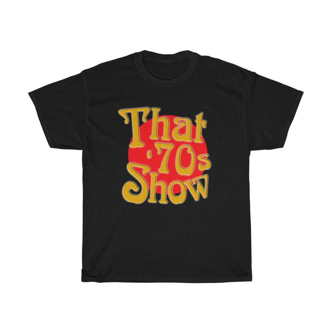 That '70s 70s Show Retro TV Show Logo Men's Black T-shirt Size S to 5XL ...