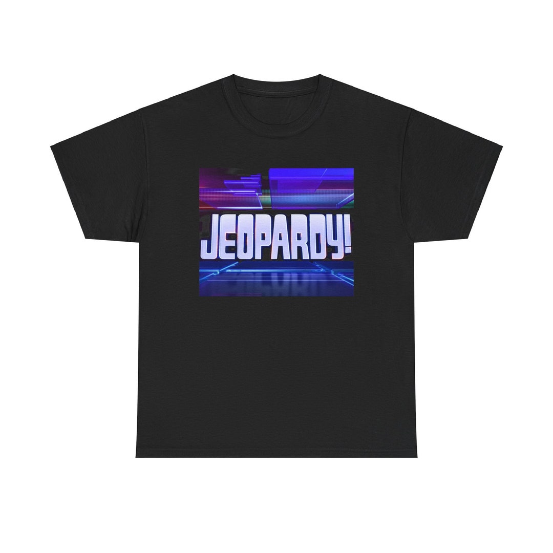 Jeopardy Game Show Logo Men's Black Navy Red T-shirt Size S to 5XL - Etsy