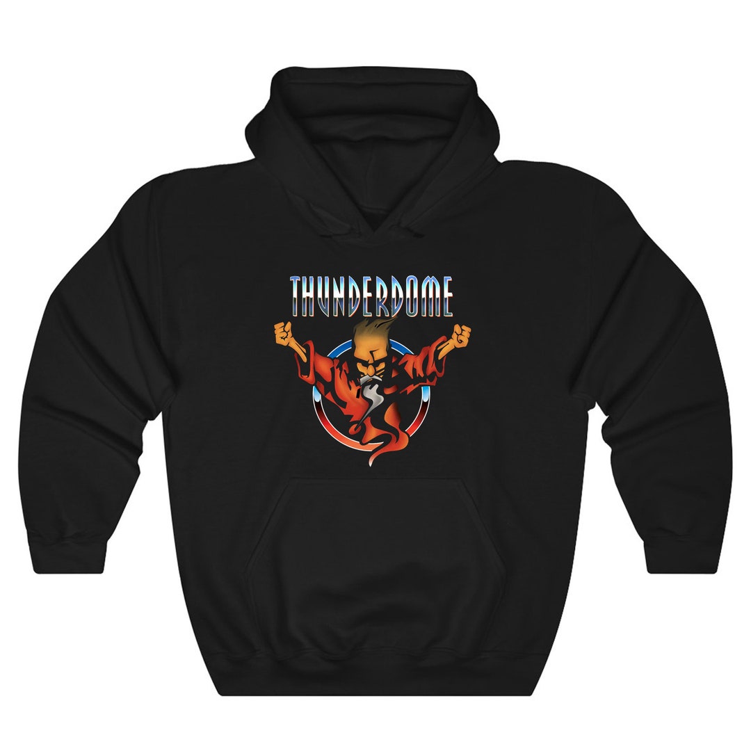 Thunderdome Music Festival Black Navy Hoodie Sweatshirt Size S - Etsy