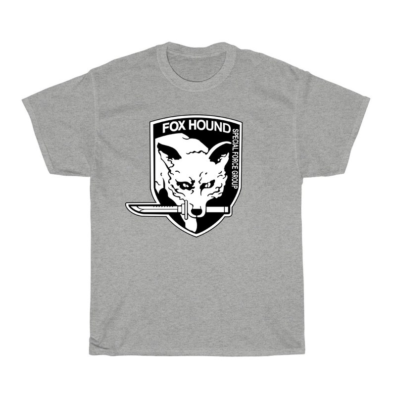 Fox Hound Logo Special Force Group Foxhound Metal Gear Solid - Etsy
