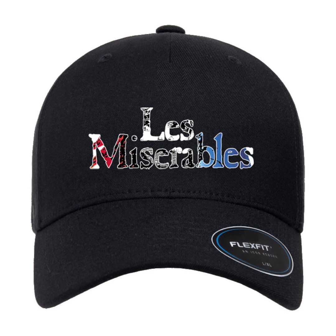 Les Miserables Broadway Musical Show Logo Men's Black Baseball Cap Hat ...