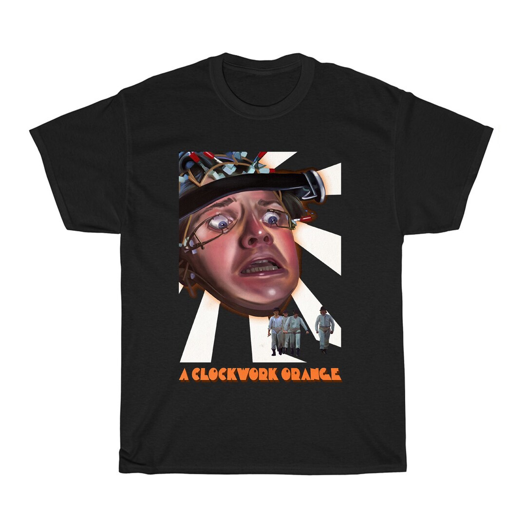 A Clockwork Orange Men's Navy Black T-shirt Size S to 5XL - Etsy