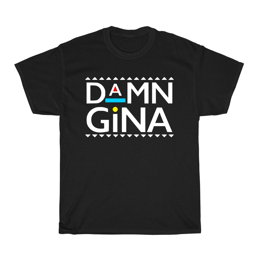 Martin Damn Gina TV Show Logo Men's Navy Black T-shirt Size S to 5XL - Etsy