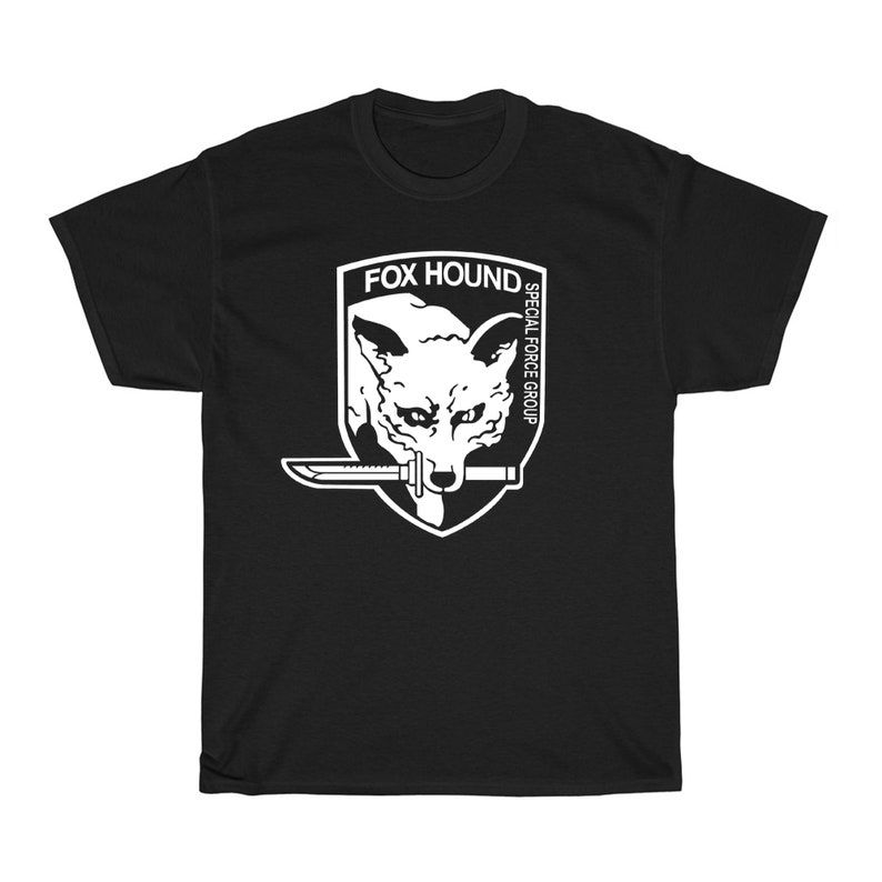 Fox Hound Logo Special Force Group Foxhound Metal Gear Solid - Etsy