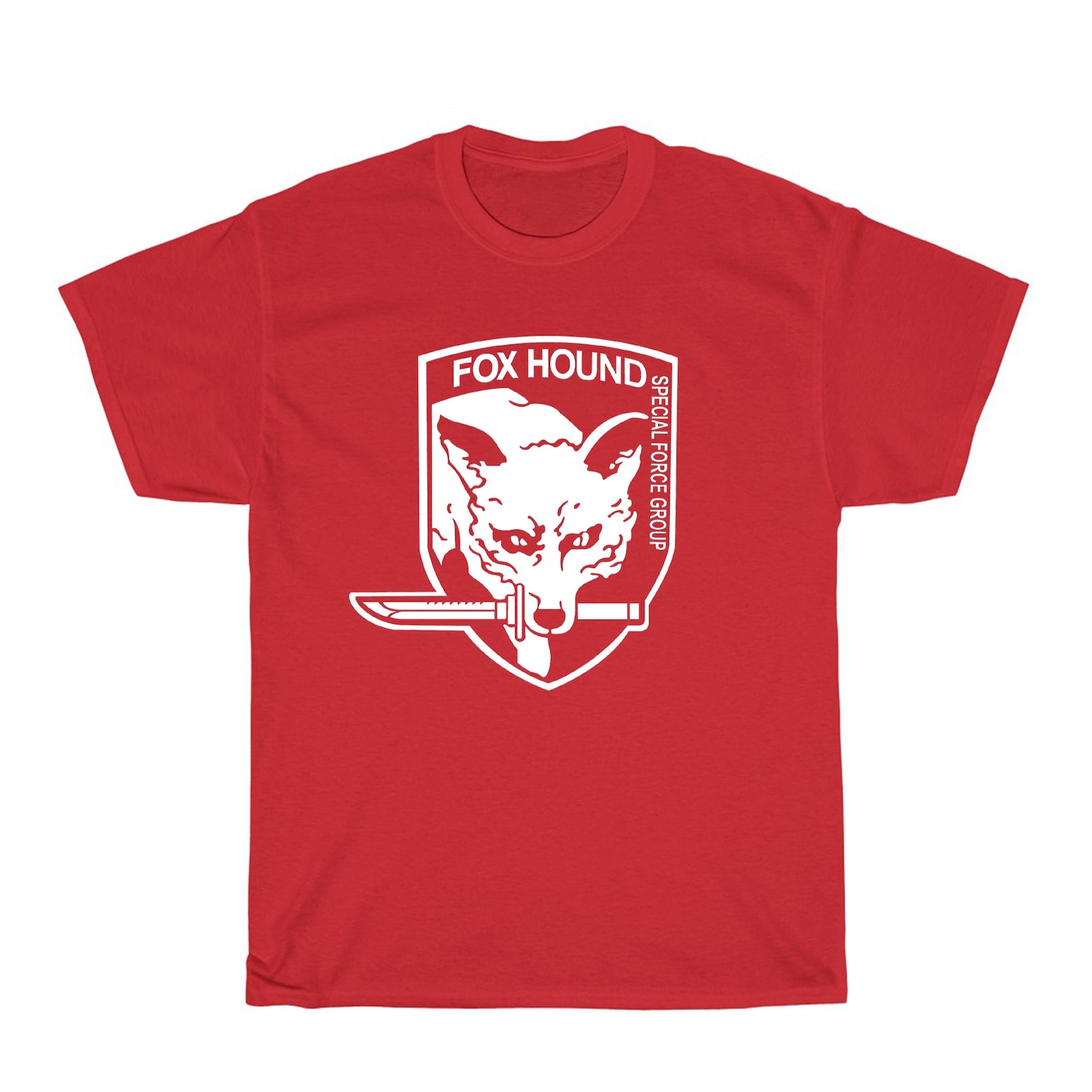 Fox Hound Logo Special Force Group Foxhound Metal Gear Solid - Etsy