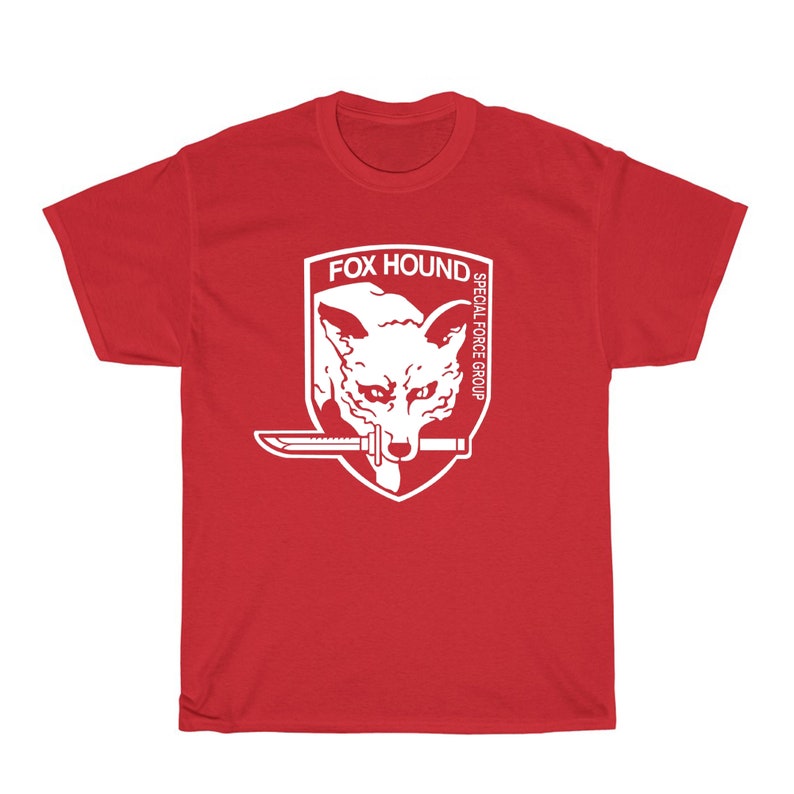 Fox Hound Logo Special Force Group Foxhound Metal Gear Solid - Etsy