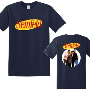 Seinfeld Logo T-shirt, Comedy TV Series Tee - Etsy
