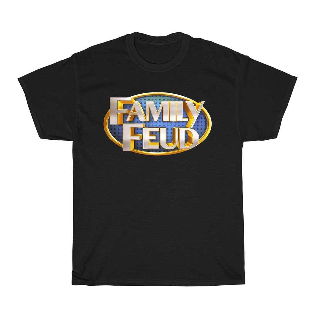 Family Feud TV Game Show Logo Men's Red Navy Black T-shirt Size S to ...