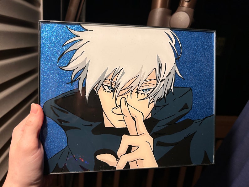 Gojo Glass Painting - Etsy